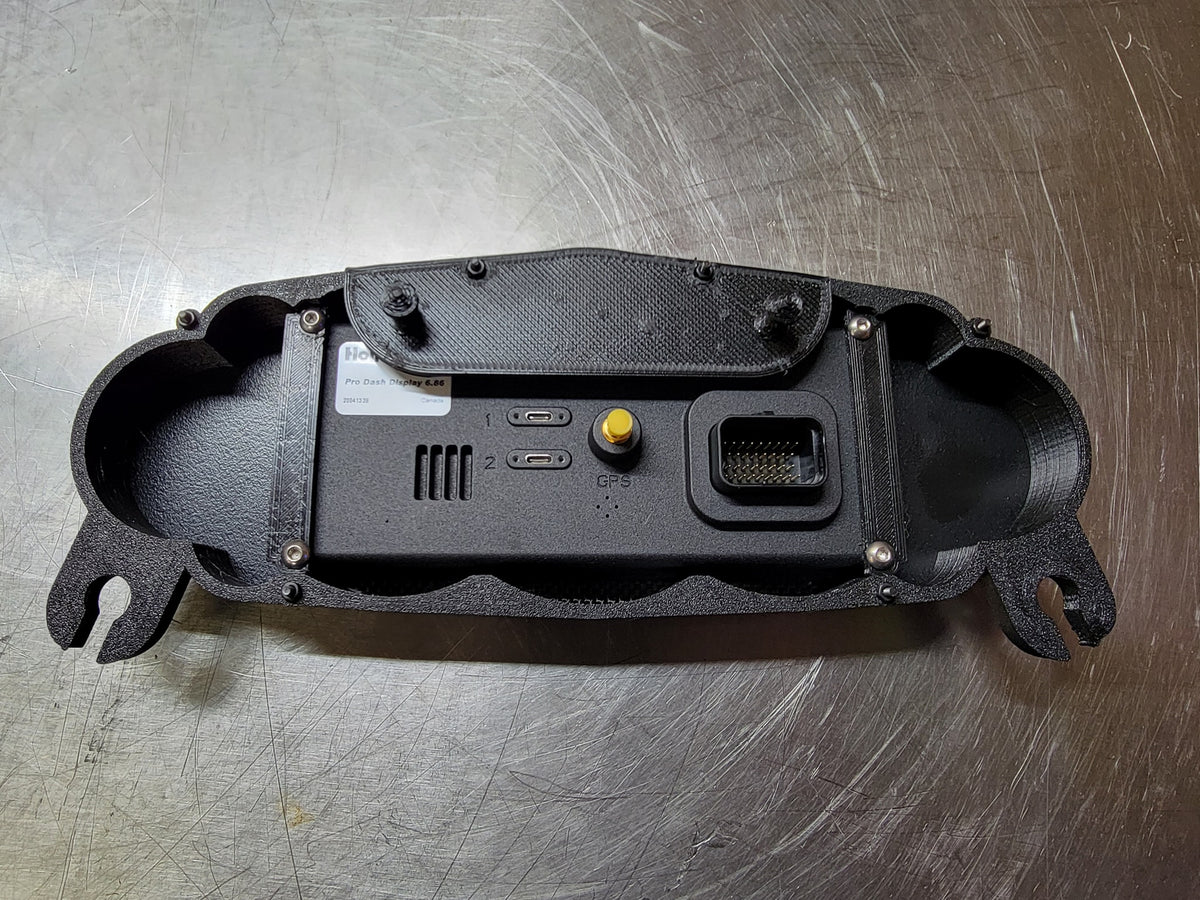 Gen 2 Hayabusa holley 6.86 Dash Mount – Hard Times Parts