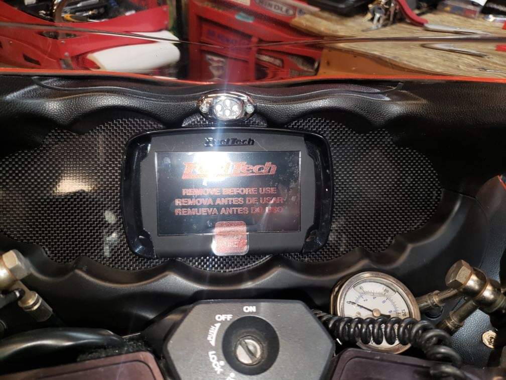 Hayabusa FuelTech Dash Mount – Hard Times Parts