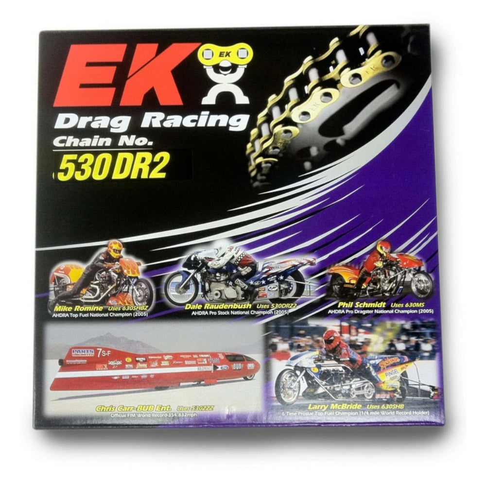 EK Drag Racing Chain - 530 DR2 – Hard Times Parts